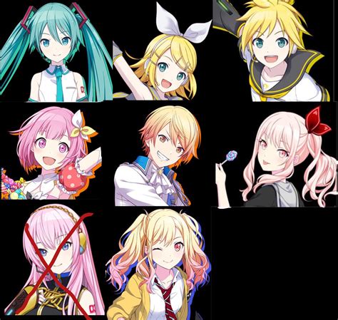 Vocaloid Characters Luka