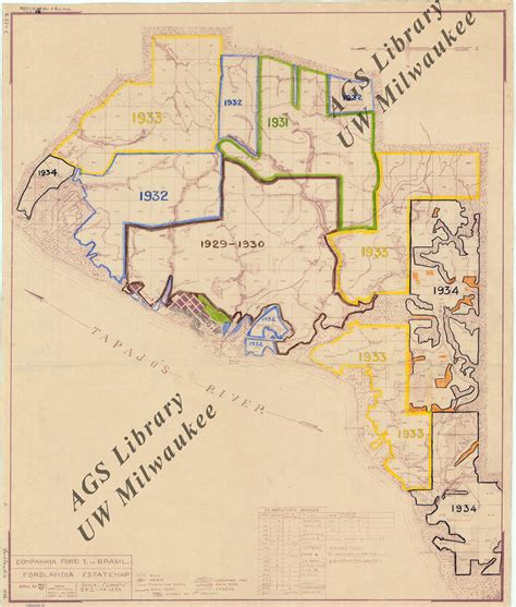 Fordlandia Estate Map Title Fordlandia Estatemap Drawn … Flickr