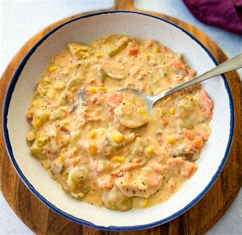 Creamy Salmon Corn Chowder Simple Seafood Recipes