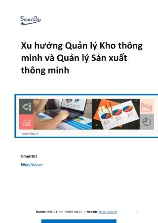 PPT - SmartBiz_Xu huong quan ly kho-san xuat thong minh_B1 PowerPoint Presentation - ID:12989149