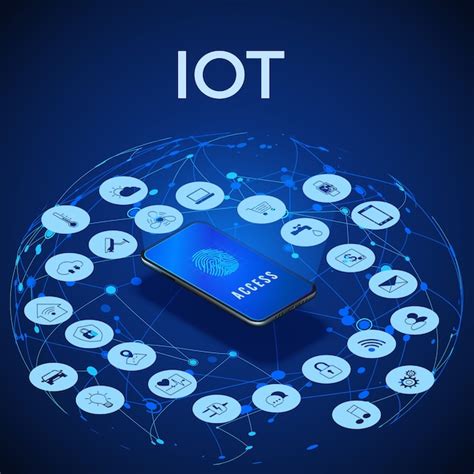 Premium Vector Iot Isometric Concept Illustration