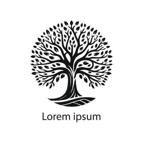 Premium Vector A Tree Logo Fordesing