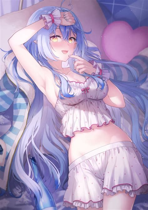 Yukihana Lamy Hololive Drawn By Kotocolorcube Danbooru