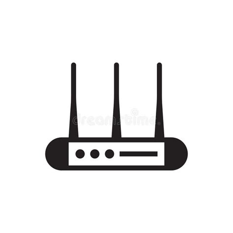 Wifi Router And Modem Icon Stock Vector Illustration Of Symbol 362405474