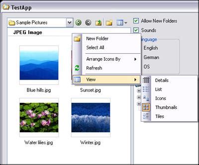 Explorer Combobox And Listview In Vb Net Codeproject