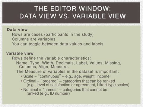 Ppt Introduction To Spss And Tips And Tricks Powerpoint Presentation Id 5766732