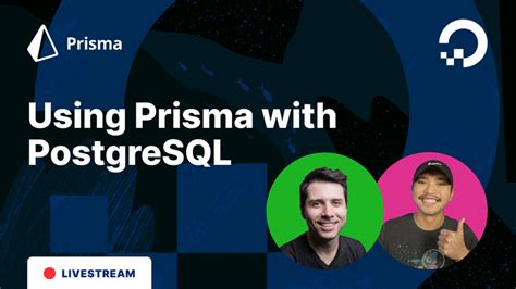 using prisma with postgresql