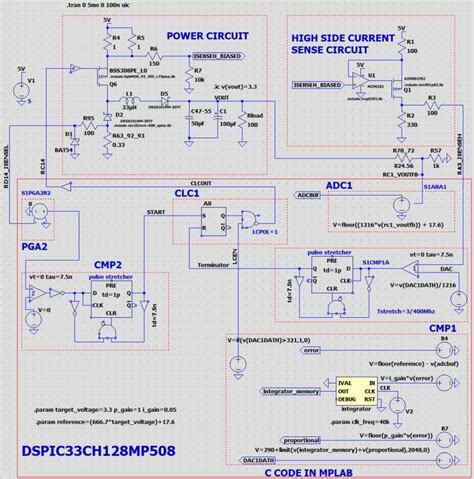 ltspice simulation of hysteretic current control for buck converter