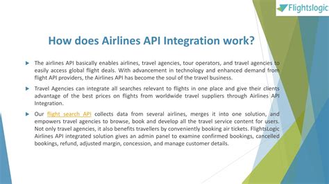 ppt airlines api integration powerpoint presentation free download