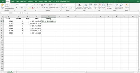 How To Use Excel Date Functions With Formula Examples