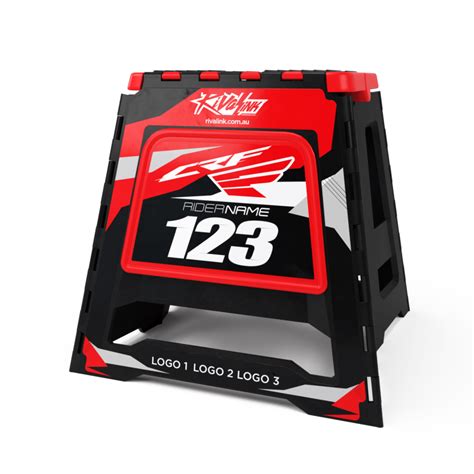 Polisport Folding Stand Red Factory Rival Ink Design Co