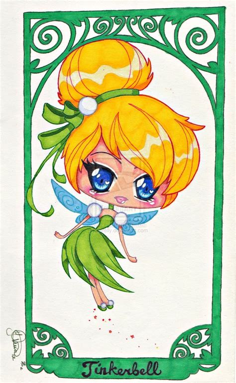 17 Best Images About Chibi Tinkerbell On Pinterest Disney Coins And Rapunzel