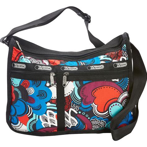 Lesportsac Deluxe Everyday Bag In Swoop Dee Doo Everyday Bag Bags
