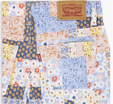 Girlfriend Patchwork Shorts Big Girls 7 16 Multi Levis® Us