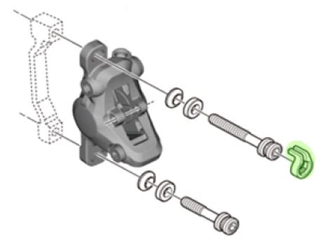 Shimano Snap Ring For Brake Caliper Bolt Accessories Bike Discount