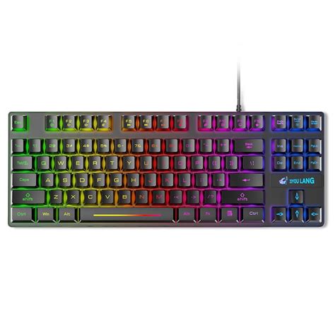 Keyboarant Wired RGB Backlit Keyboard Universal Gamer Key Computer Mechanical Keyboards