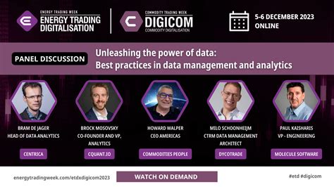 Unleashing The Power Of Data Best Practices In Data Management And Analytics Etw