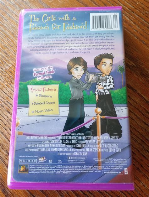 Bratz Starrin And Stylin Vhs Tape Etsy