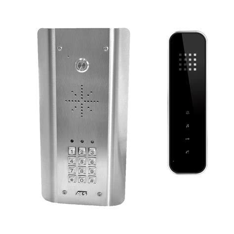 AES SLIM HF ASK Wired Intercom Gates And Accessories