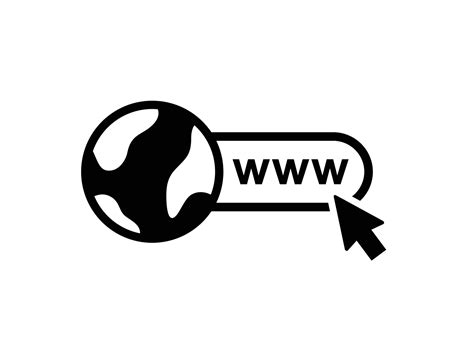 Internet Simple Flat Icon Vector Illustration 18783546 Vector Art At Vecteezy