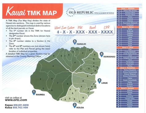 How To Read Kauai Tmk Tax Map Key 2026 Kauai Real Estate Search