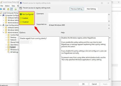 How To Enable Or Disable Regedit In Windows 11 Geek Rewind
