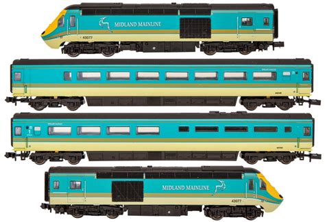 Dapol 2d 019 015 Class 43 Hst 4 Car Book Set In Midland Hattons