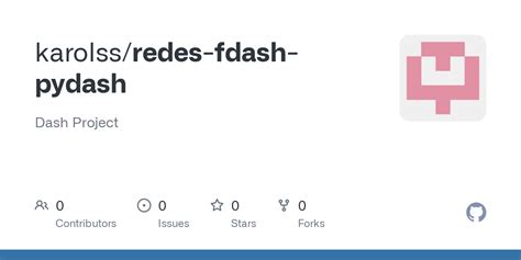 GitHub Karolss Redes Fdash Pydash Dash Project