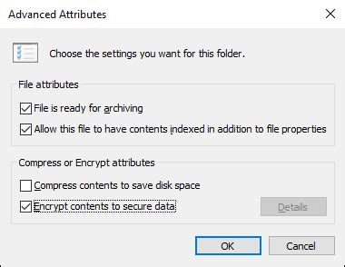 Benefits Of Windows 10 Encrypt Contents To Secure Data File Option With BitLocker Super User