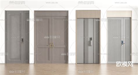 防盗门 通顶门 入户门3d模型下载 Id14006920 3dmax免费模型 欧模网