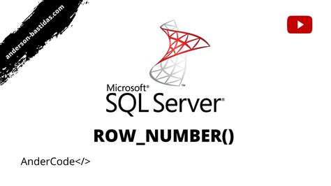 Sql Server Rownumber Ejemplo Practico Youtube