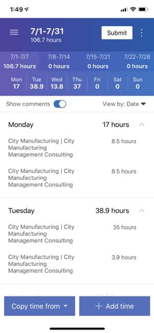 ‎dynamics 365 Project Timesheet Na App Store
