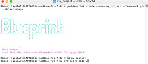Initialize A Go Project With Go Blueprint DEV Community