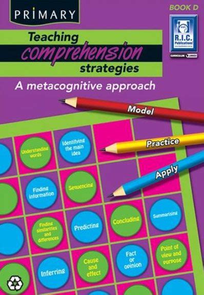 Teaching Comprehension Strategies A Metacognitive Approach Book D Its Academic Tutoring Teaching Comprehension Strategies A Metacognitive Approach Book D Its Academic Tutoring