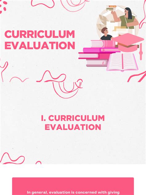 Curriculum Evaluation Pdf