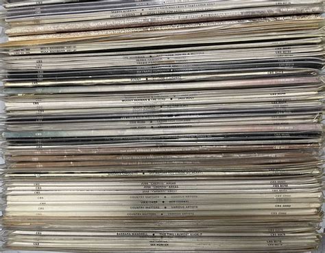 Lot 258 Cbs Records Lp Collection