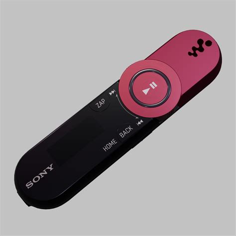 Sony Walkman Nwz B152f 3d Model Turbosquid 2312709