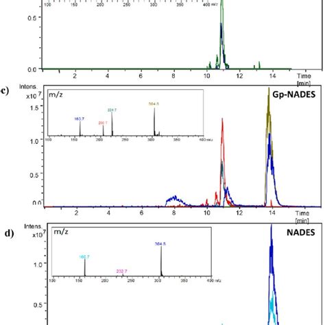 Hplc Esi Ms Chromatograms 0 5 µg Ml Of Evaluated Samples A St Gp Download Scientific
