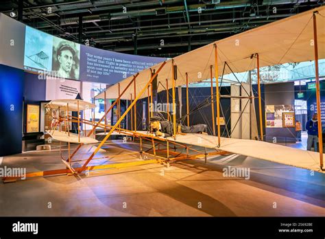 Washington Dc — The Original 1903 Wright Flyer Displayed At The