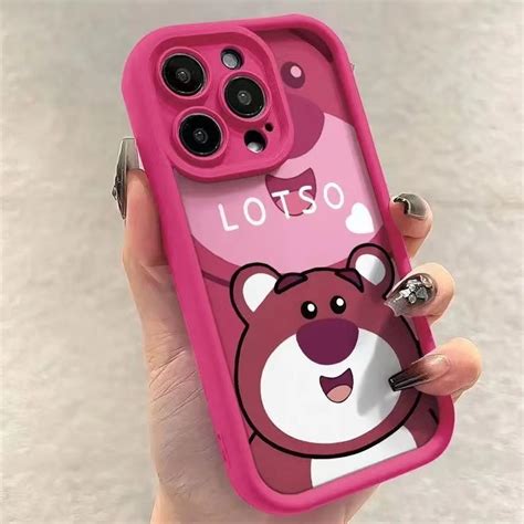 Casing Redmi 12 4g 12 5g 12c 11a 8 8a Pro 9c 10a Note 13 4g Kasus Telefon Beruang Yang Comel