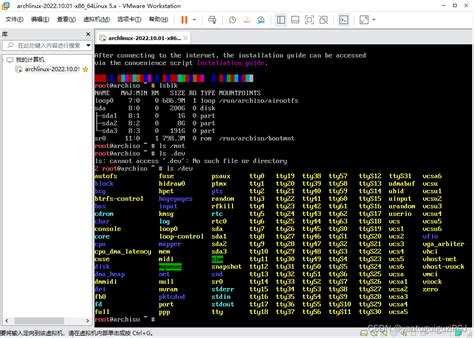 从头安装arch linux系统 archlinux 磁盘不足 csdn博客