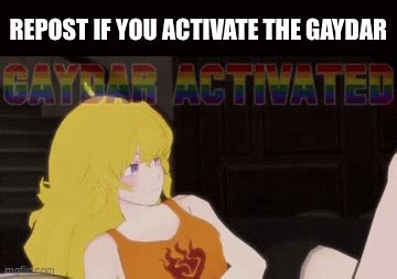 Gaydar Activated Imgflip
