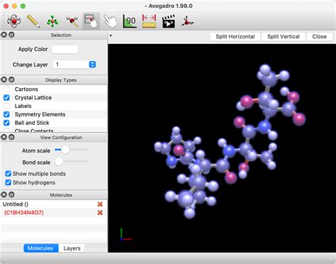 Making Selections Avogadro Documentation