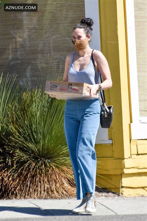 Rumer Willis Sexy Goes Braless Shopping In LA AZNude