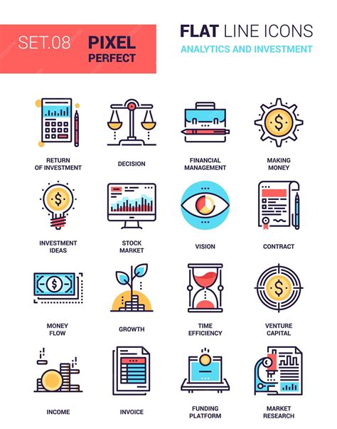 premium vector analytics and investment