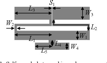 Figure 1 From Design Of A Wide Upper Stopband Dual Band Bandpass Filter Using Self Coupled