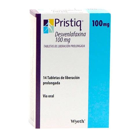 Pristiq Rg Tabletas 100 Mg Farmacia Pasteur Farmacias Pasteur