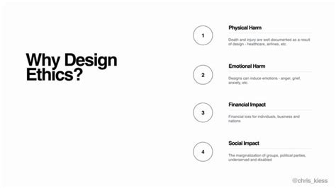 Moving Towards An Ethics Framework And Taxonomy For Ux Design Ppt