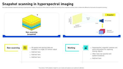 Snapshot Scanning In Hyperspectral Imaging Hyperspectral Imaging