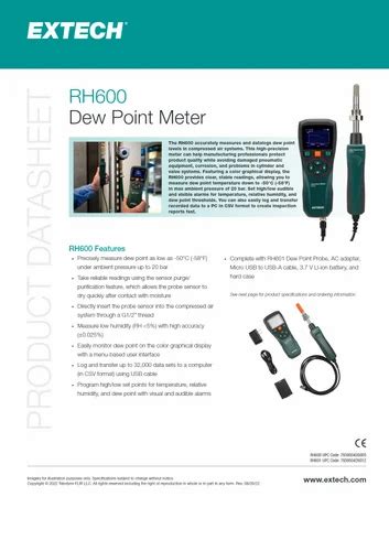 Extech Dew Point Meter At Rs Dew Point Monitors In Dombivli ID